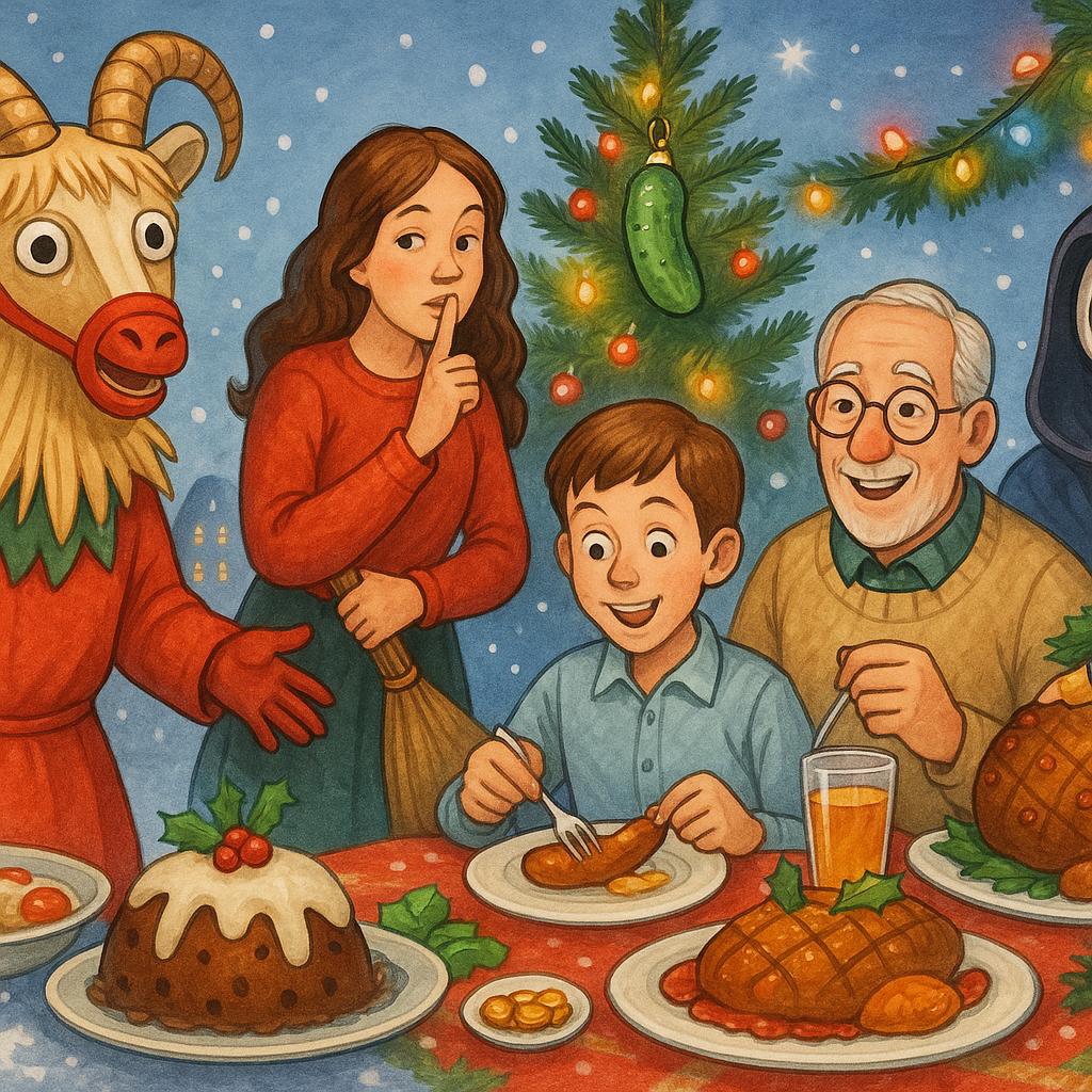 Weird Christmas Traditions - STRYNG